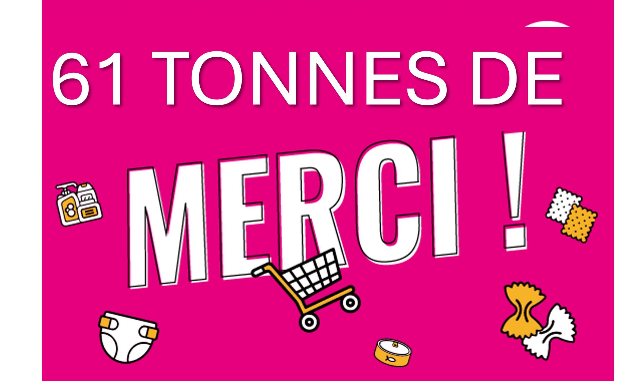 61 TONNES DE MERCIS ! : Les Restos Haute-Vienne