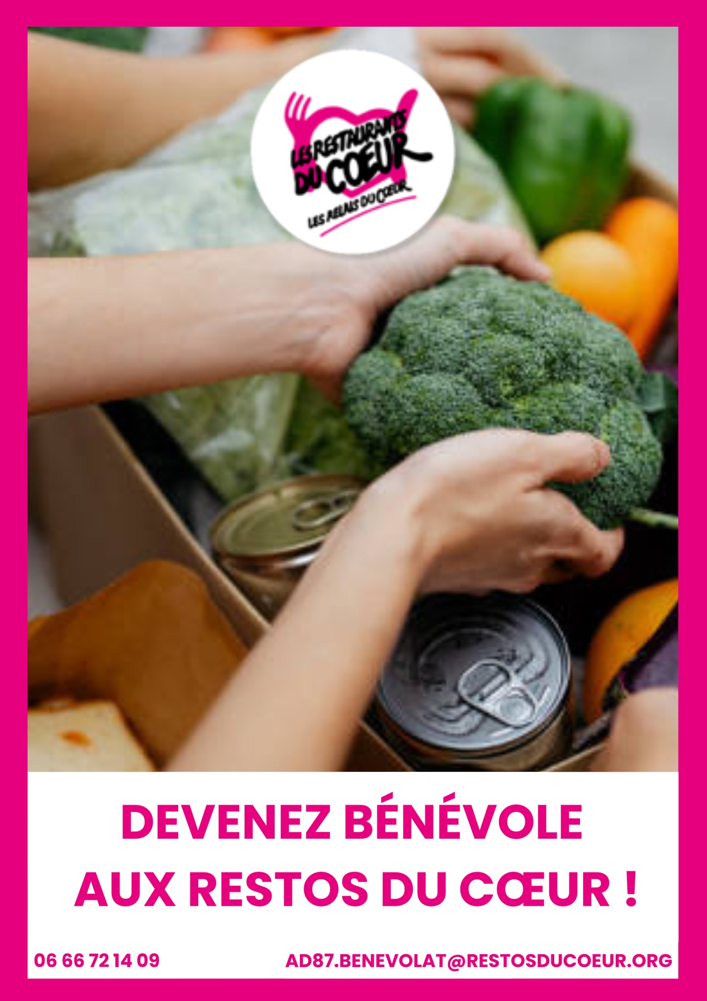 Les Restos recrutent trois référent·e·s bénévoles 🩷 : Les Restos Haute ...